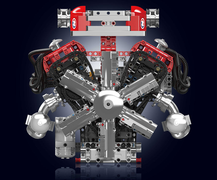 Lambo V12 Model Engine - 3472 Pcs | Massimo Precision — Voltz Toys