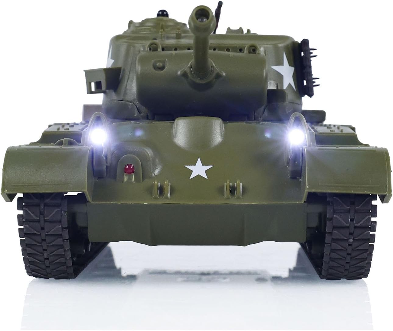 Heng Long® 1/30 RC Battle Tank M26 Pershing – 320° Turret, IR Battle ...