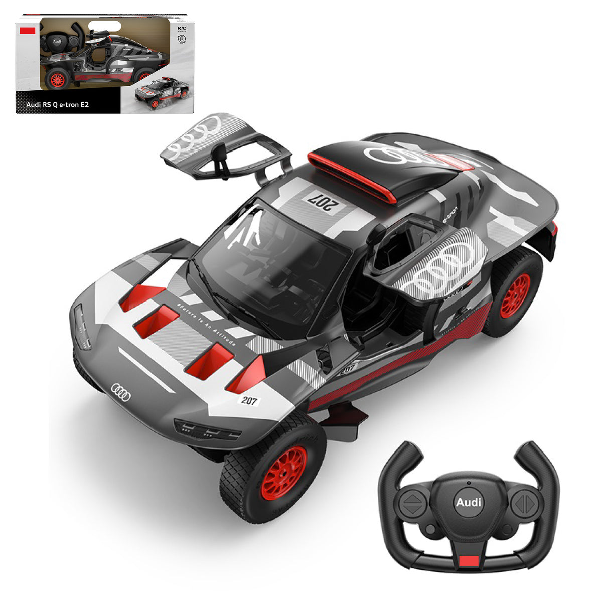 AUDI RS Q e-tron RC Car 1/14 Scale Licensed Remote Control Toy Car by ...